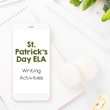 St. Patrick's Day ELA - Upper Elementary Writing Activities - Inside ...